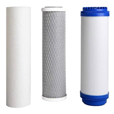 China 6 StagePP UDF CTO RO T33 Filter for Sealing NBR Coconut Shell Activated Carbon Block for sale