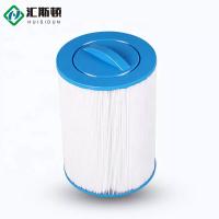 China PP Blue white 10*4.5inch High Flow Above Ground Swimming Pool Cartridge Filter System for sale
