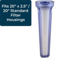 China 20inch*2.5inch Swimming Pool Filter Cartridge with PES Membrane and Polyester Fabric for sale