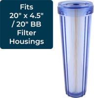China Acrylic 20 Inch Swimming Pool Filter Cartridges for Above Ground Pools Easy Install for sale