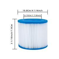 China NSF Certified Intex 29001E S1 Easy Set Pool Spa Filter Cartridge and Customized Size for sale