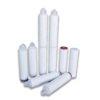 China 10 inch 0.1 Micron PTFE Pleated Membrane Water Filter Cartridge for Biological Treatment for sale