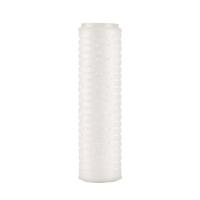 China Replaceable 0.22 Micron Absolute Membrane Sterilized Pleated Filter Cartridge 10 Inch for sale