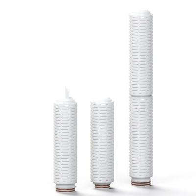 China Pure Water Treatment System PP Media Pleated Filter Cartridge with 10 inch Size for sale
