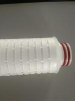 China 20inch PES Pleated Filter Cartridge for Whole House Water Purification System 1um 5um for sale