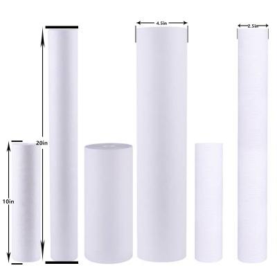 China 30 Inch PP Cotton Water Purification Filter Element Replacement Core for Fresh Water for sale