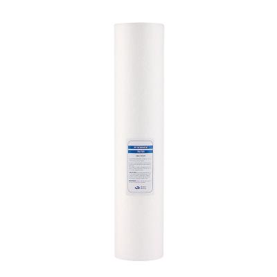 China Lightweight PP Melt Blown Filter for Big Volume RO Water Treatment Plant Weight KG 1 for sale