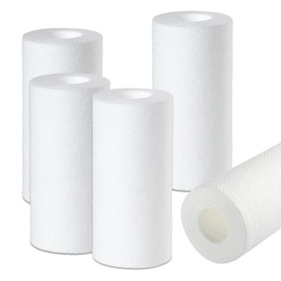 China OD 65 MM 10 20 30 40 Inch Melt Blown PP Spun Filter Choice for RO Security Filtration for sale