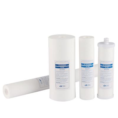 China 20 inch Melt Blown PP Sediment Cotton Filter Cartridge for Household Appliances for sale