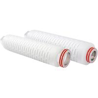 China PP Fibre Membrane 10 Inch Pleated Filter Cartridge Accessories for Water Dispenser for sale