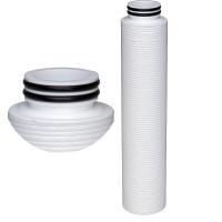 China PP Fibre Membrane 10 Inch Pleated Filter Cartridge Accessories for Water Dispenser for sale