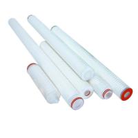 China PP Fibre Membrane 10 Inch Pleated Filter Cartridge Accessories for Water Dispenser for sale