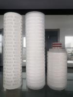 China 660LPM 222 Interface 5 Inch 10inch PP Pleated Water Filter Cartridges for Wine Filtration for sale