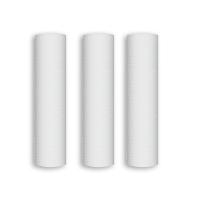 China 10 Inch White Polypropylene Filter Cartridge for Household Water Treatment 5 Microns for sale