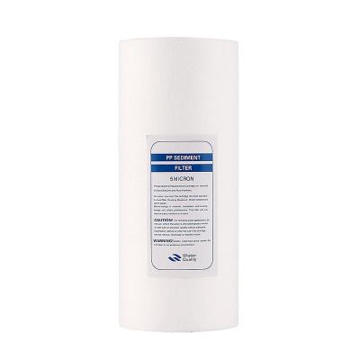 China 10 Inch PP Melt Blown Filter for Universal Household and Commercial Water Purification for sale