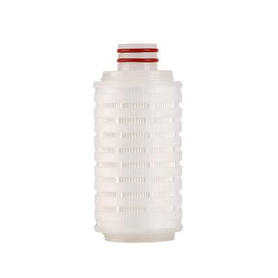 China 5 10 20 30 40 inch Absolute Cartridge Filtering Membrane Hydrophobic PTFE Membrane for sale
