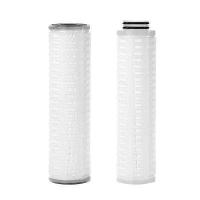 China PP Material Cage Hot-Melt Welded Microporous Filter Cartridges for Food and Beverage for sale