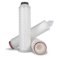 China 0.45 Micron Industrial Water Cartridge Filters with Polypropylene Composite Membrane for sale