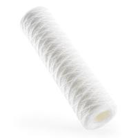 China Huiston 20 Inch 5 Micron Winding Industrial Filter Cartridge White for Water Treatment for sale