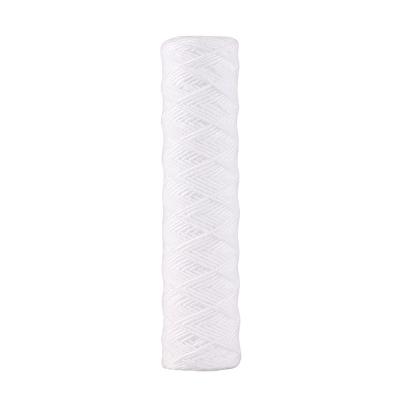 China Water Filtration 10*2.5pp Wound Cartridge Water Cartridge Filter with 1 kg Polypropylene for sale