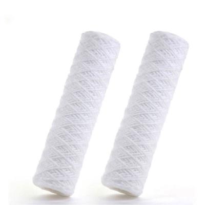 China 10 20 30 40 Inch Fiberglass String Wound Filter Cartridge for Sediment Water Filtration for sale