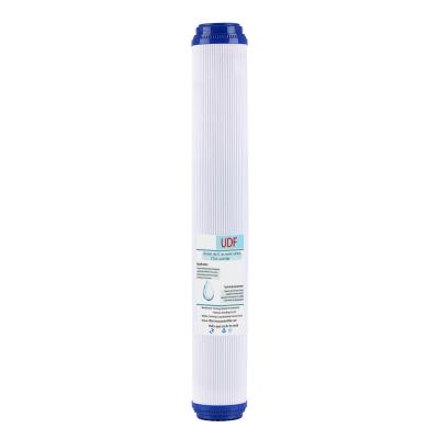 China GAC Udf Carbon Filter Cartridge for 20 inch Reverse Osmosis RO System Removes Bacteria for sale