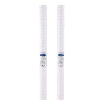 China 30 Inch Water Filter Cartridge with Video Outgoing-Inspection PP Material Wound Cartridge for sale