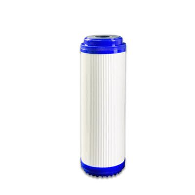 China Electric 10W 10 inch GAC Granular Activated Carbon Filter Cartridge for Water Treatment for sale