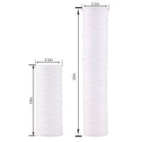 China 20/40 inch Big and Fat String Wound Filter Cartridge for Industrial Waste Water Treatment for sale