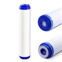 China 0.8 KG Weight 20 Inch Commercial Water Purifier Pre-Filter Udf Granular Activated Carbon Filter for sale