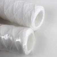 China 10 Inch 1 KG Weight Water Treatment String Wound Sediment Filter Cartridge for Beverage for sale