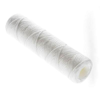 China 10 20 30 40 Inch 1 3 5 10 Micron String Wound Filter Cartridge for Water Pretreatment for sale