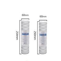 China PP String Wound Filter Cartridge 10 Inch 5 Micron for Edible Chemical Water Treatment for sale
