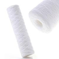 China PP String Wound Filter Cartridge 10 Inch 5 Micron for Edible Chemical Water Treatment for sale