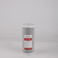 China CTO Coal Based Activated GAC Carbon Bock Filter Cartridge 5micron 10inch 20inch Power W 10 W for sale