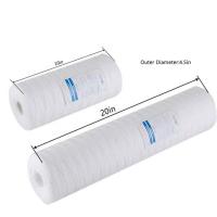 China Standard 20 Inch PP String Wound Yarn Filter for Industrial Filtration Applications for sale
