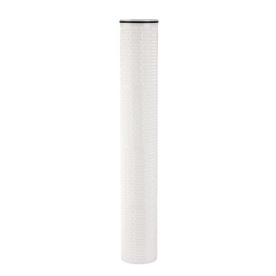 China Pleated Filter Cartridge for R. O. Pre Filtration 10 Inch High Flow Rate 0.2 um 3.0 Micron for sale