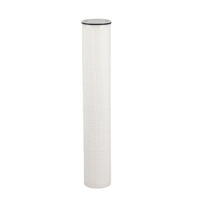 China Water Treatment Filter System with High Flow Pleated Cartridge Membrane 1.5KG Weight for sale