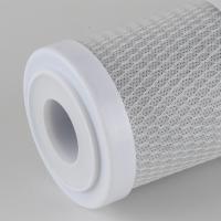 China Polyethylene Netting 10inch 5micron CTO Alkaline Water Filter Cartridge for Commercial for sale