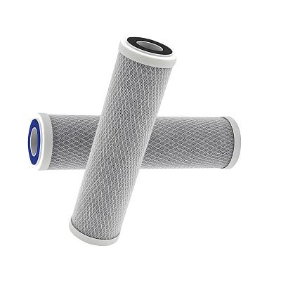 China Eco-Friendly 10 inch Sinter CTO Filter Tube Replacement Carbon Filter Cartridge for Refillable Water Filter for sale