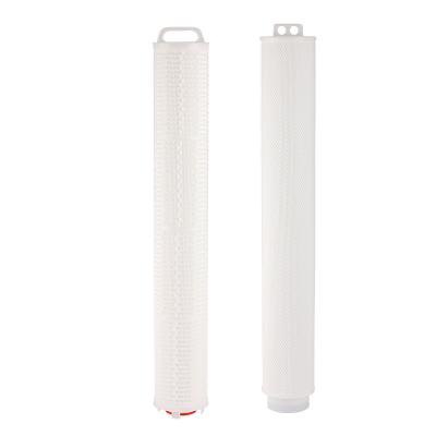 China High Flow PP Pleated Filter Cartridge for Water Treatment Video Outgoing-Inspection for sale