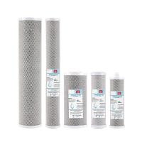 China 10 Inch 20 Inch CTO Block Activated Carbon Water Filter Cartridge for Water Treatment for sale