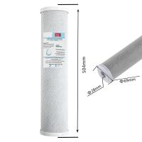 China Household Pre-Filtration 10/20 inch CTO Coconut Shell Activated Carbon for Water Purification for sale