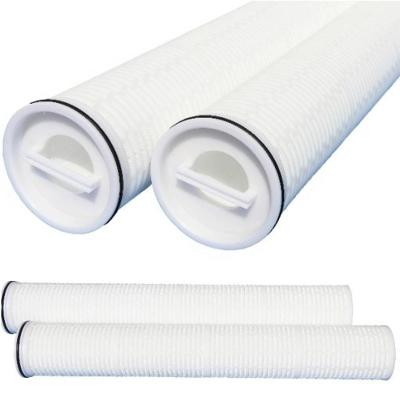 China Water Filter Huiston High Flow PP Pleated Filter Cartridge for Industrial Water Treatment for sale