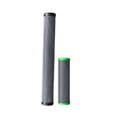 China 20 Inch Cto Compressed Activated Carbon Universal Water Purifier for Garment Shops for sale