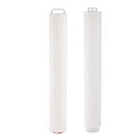 China High Flow 10 Micron Pleated Cartridges for Water Treatment and Sea Water Desalinator for sale