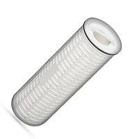 China Food Beverage 20inch 40inch High Flow Pleated Filter Cartridge for Except Rust Wastewater Treatment for sale