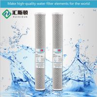 China 20 inch Cto Carbon Block Filter cartridge for Water Filtration and Odor Elimination for sale