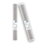 China 20 inch CTO Compressed Activated Carbon Prefilter Element for Commercial Purification for sale