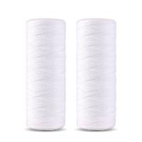 China 1/5/10/20/30/50/100 Micron Rating 10 * 4.5 Inch PP Series Wound Spinning Filter Cartridge for sale